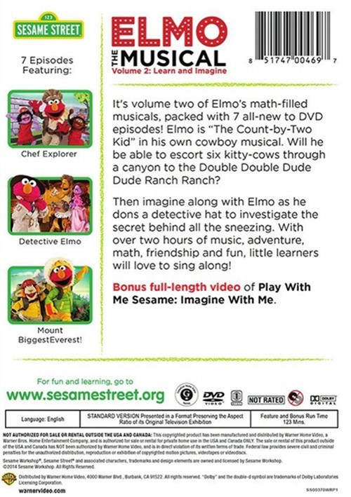 Sesame Street: Elmo The Musical 2 (DVD) | DVD Empire