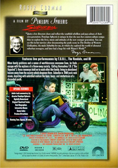 Suburbia (DVD 1983) | DVD Empire