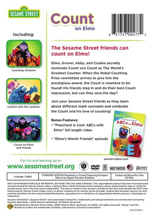 Sesame Street: Count On Elmo (DVD) | DVD Empire