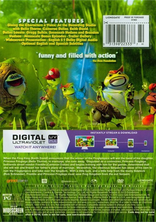 Frog Kingdom (DVD + UltraViolet) (DVD 2014) | DVD Empire
