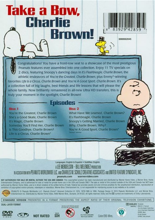 Peanuts: Emmy Honored Collection (DVD) | DVD Empire