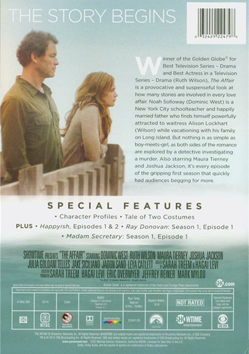Affair The Season One Dvd 2014 Dvd Empire
