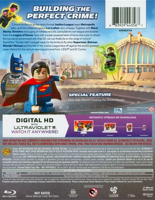 Lego DC Super Heroes: Justice League - Attack Of The Legion Of Doom ...