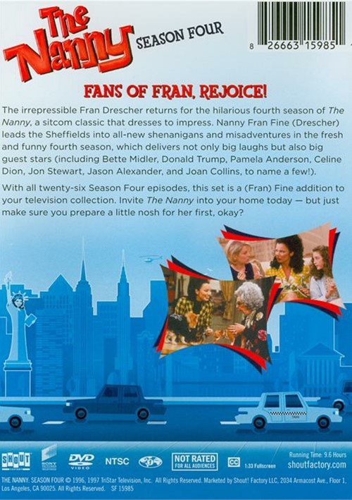 Nanny, The: The Complete Fourth Season (DVD 1996) | DVD Empire