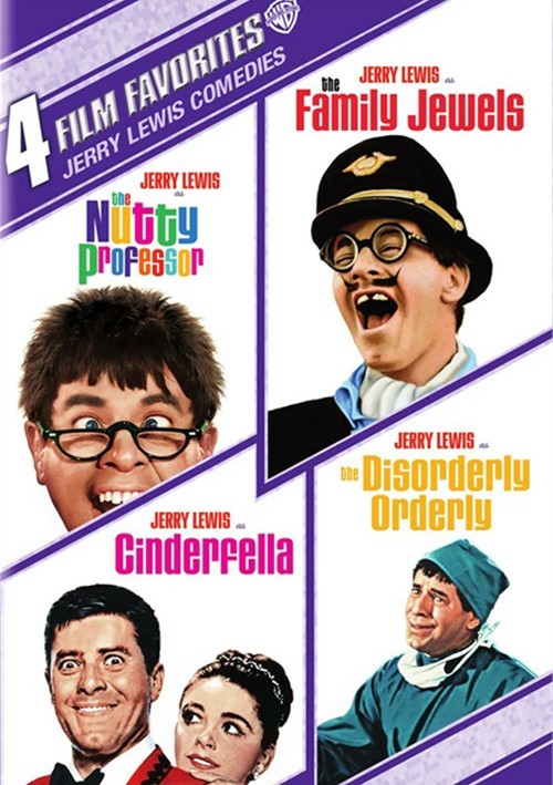 4 Film Favorites: Jerry Lewis Comedies (DVD) | DVD Empire