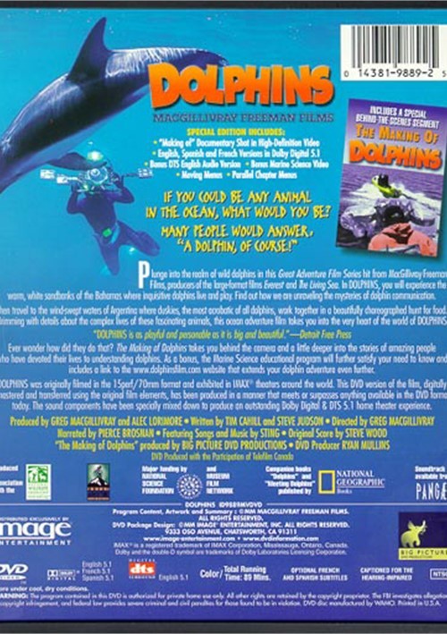 IMAX: Dolphins (DVD 2000) | DVD Empire