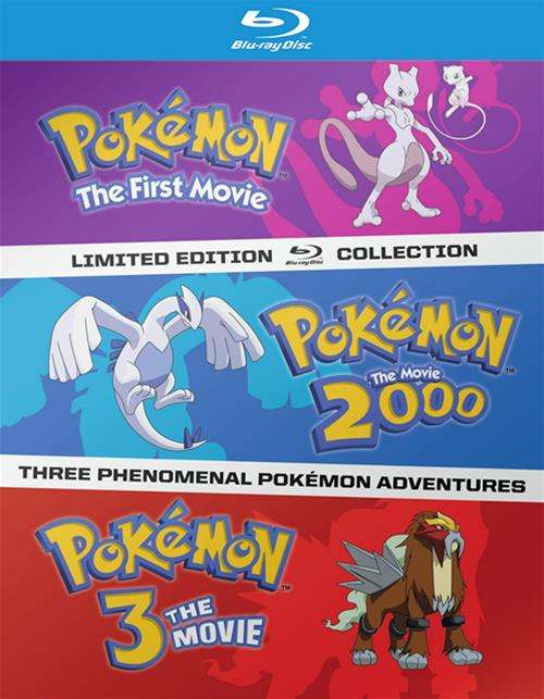 Pokemon: The First Three Movies (Blu-ray ) | DVD Empire