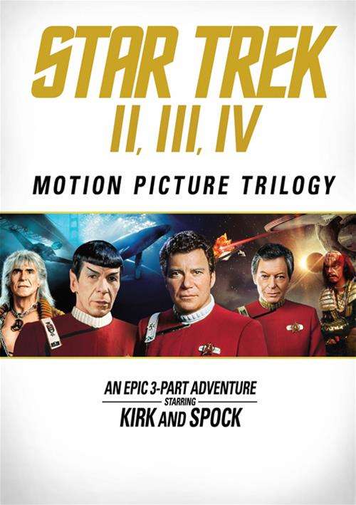 Star Trek: Motion Picture Trilogy (Repackage) (DVD) | DVD Empire