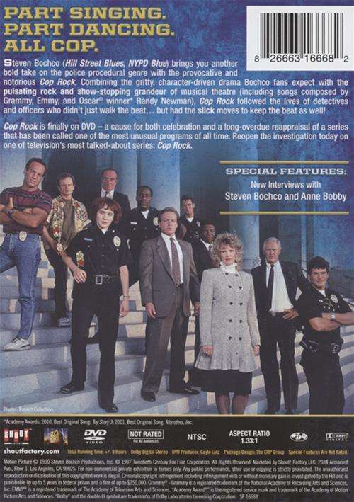 Cop Rock: The Complete Series (DVD 1990) | DVD Empire