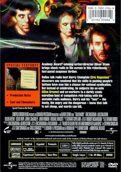 Talk Radio (DVD 1988) | DVD Empire