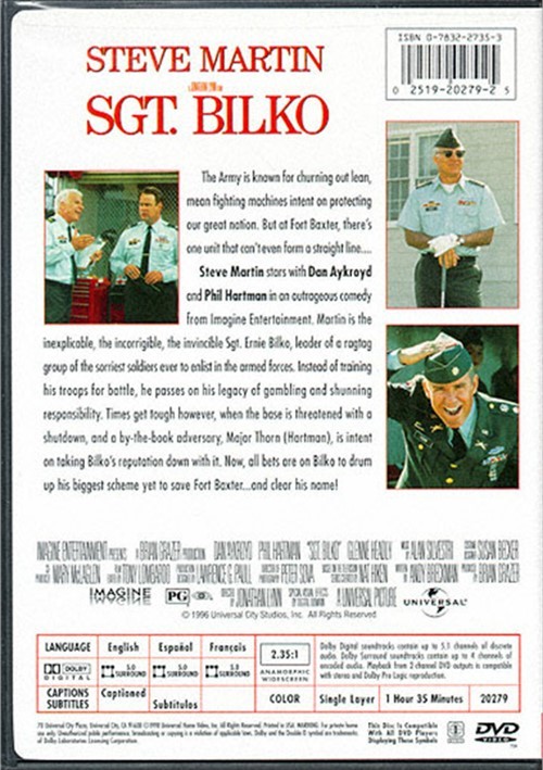 Sgt. Bilko (DVD 1996) | DVD Empire