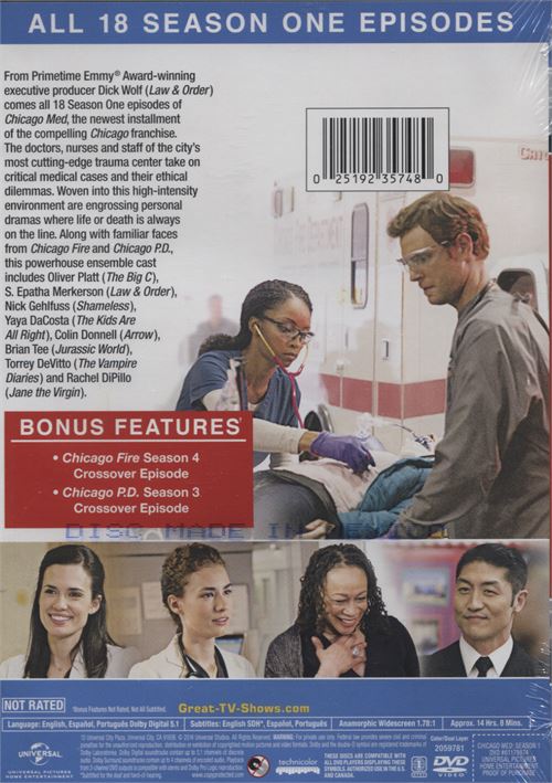 Chicago Med: Season One (DVD 2015) | DVD Empire