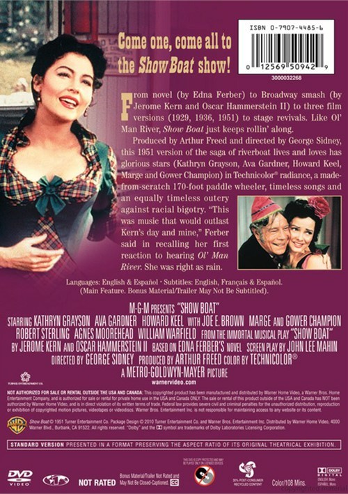Show Boat (DVD 1951) | DVD Empire