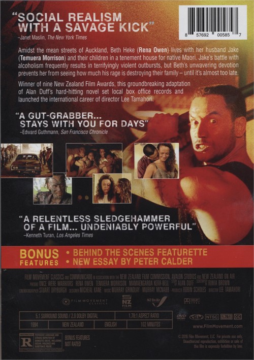 Once Were Warriors (DVD 1994) | DVD Empire