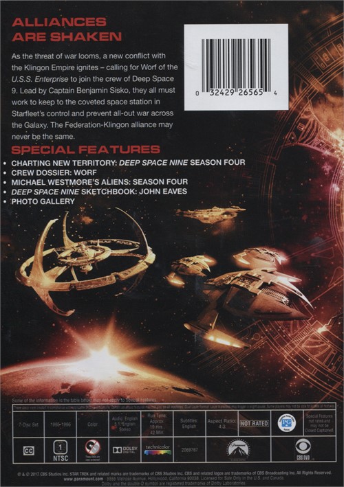 Star Trek: Deep Space Nine - Season 4 (DVD 1996) | DVD Empire
