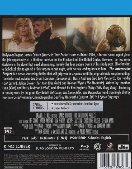 Internecine Project, The (Blu-ray 1974) | DVD Empire