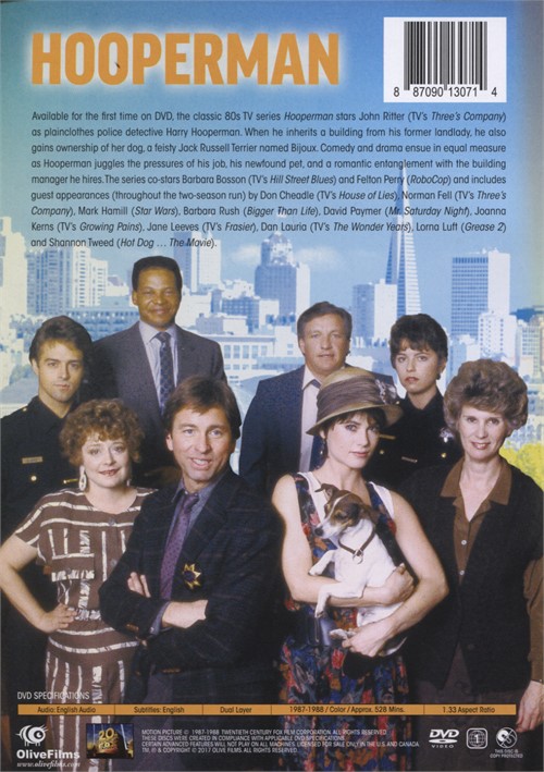 Hooperman: Season One (DVD 1987) | DVD Empire