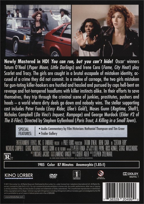 Certain Fury (DVD 1985) | DVD Empire