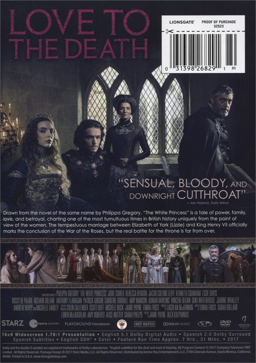 White Princess, The (DVD 2017) | DVD Empire