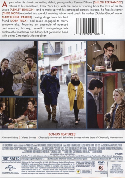 Chronically Metropolitan (DVD 2016) | DVD Empire