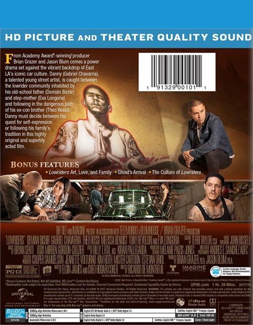 Lowriders (Blu-ray + DVD + Digital HD) (Blu-ray 2016) | DVD Empire