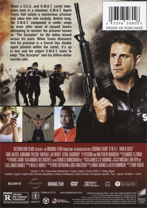 S.W.A.T.: Under Siege (DVD 2017) | DVD Empire
