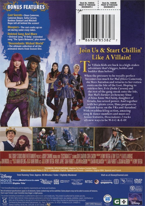 Descendants 2 (DVD 2017) | DVD Empire