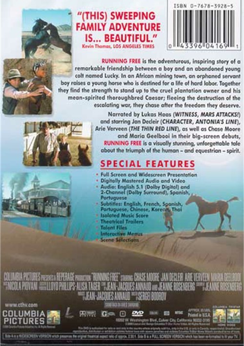 Running Free (DVD 1999) | DVD Empire