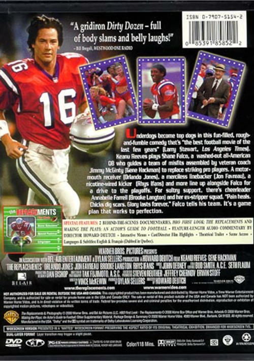 Replacements, The (DVD 2000) | DVD Empire