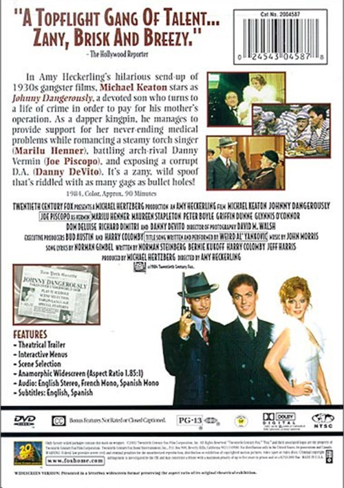 Johnny Dangerously (DVD 1984) | DVD Empire