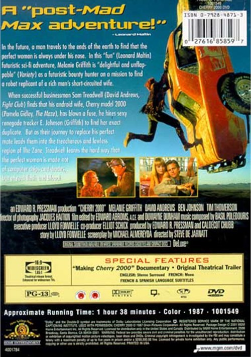 Cherry 2000 (DVD 1987) | DVD Empire