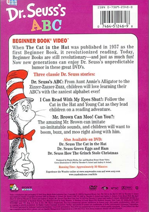 Dr. Seuss': ABC (DVD 1989) | DVD Empire