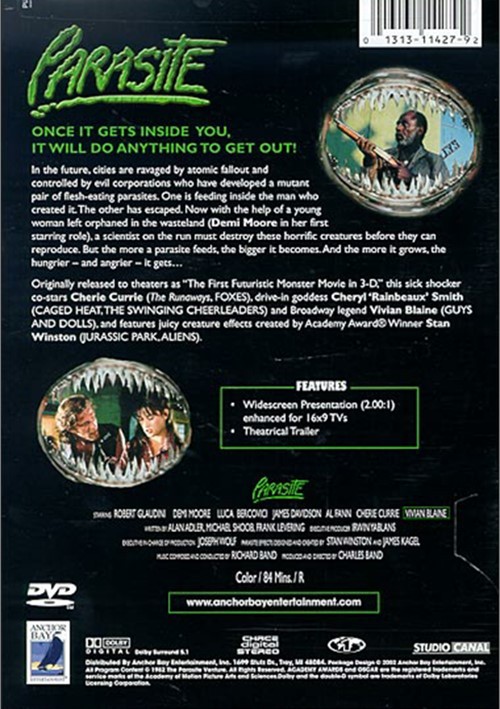 Parasite (DVD 1982) | DVD Empire