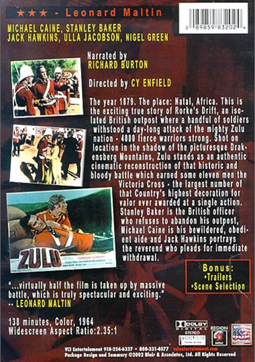 Zulu (DVD 1964) | DVD Empire