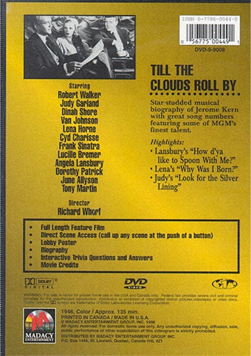 Till Clouds Roll By (Madacy) (DVD 1946) | DVD Empire