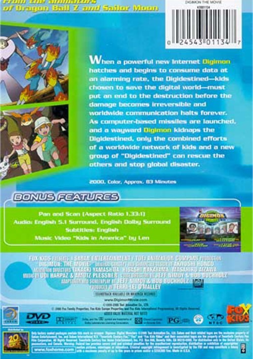 Digimon: The Movie (DVD 2000) | DVD Empire