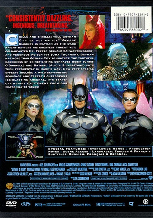 Batman & Robin (DVD 1997) | DVD Empire
