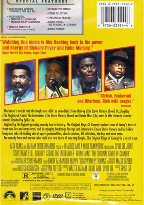 Original Kings Of Comedy, The (DVD 2000) | DVD Empire