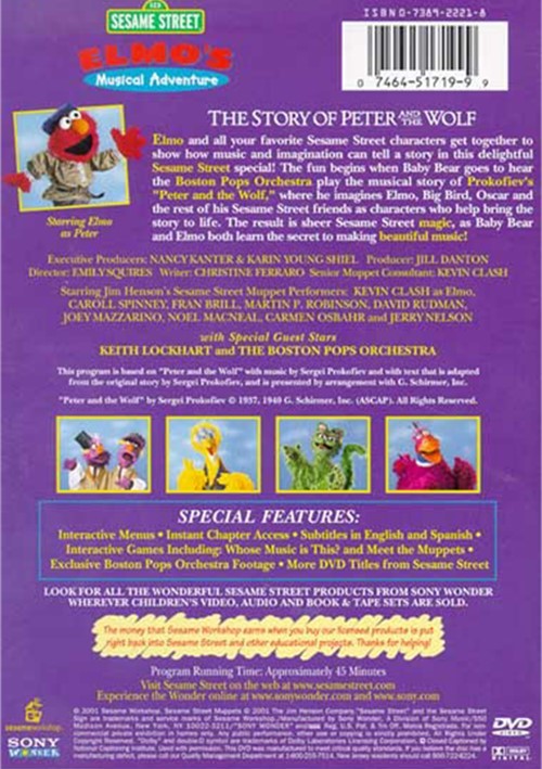 Elmo's Musical Adventure (DVD 2000) | DVD Empire