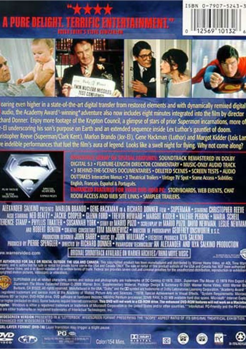 Superman: The Movie (DVD 1978) | DVD Empire