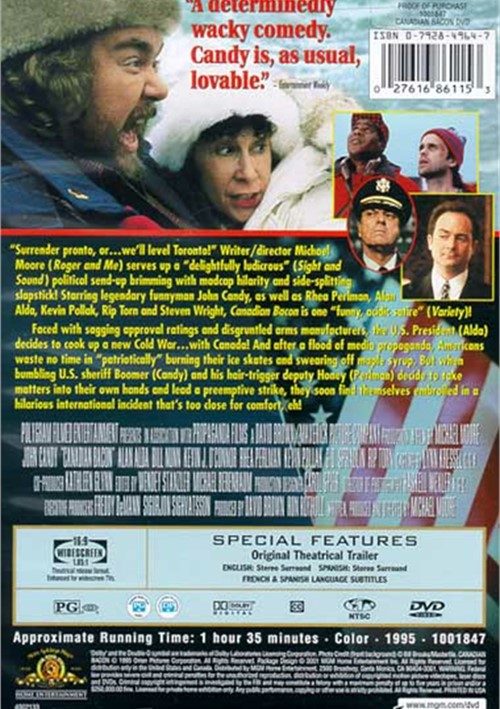Canadian Bacon (DVD 1995) | DVD Empire