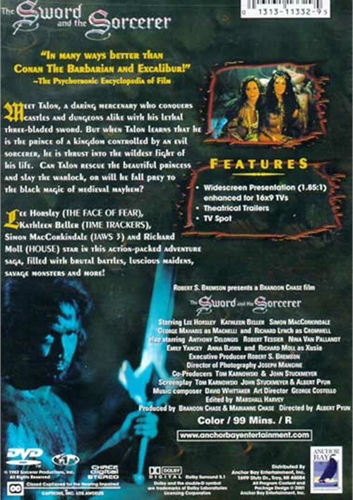 Sword And The Sorcerer, The (DVD 1982) | DVD Empire