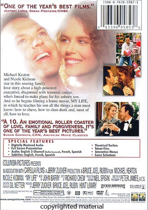 My Life (DVD 1993) | DVD Empire