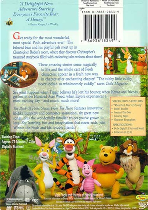 Book Of Pooh, The: Stories From The Heart (DVD 2001) | DVD Empire
