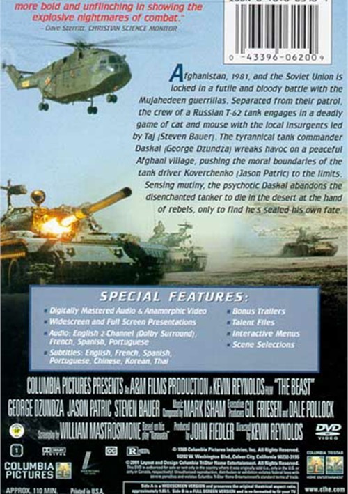 Beast, The (DVD 1988) | DVD Empire