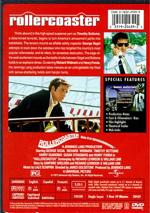 Rollercoaster (DVD 1977) | DVD Empire