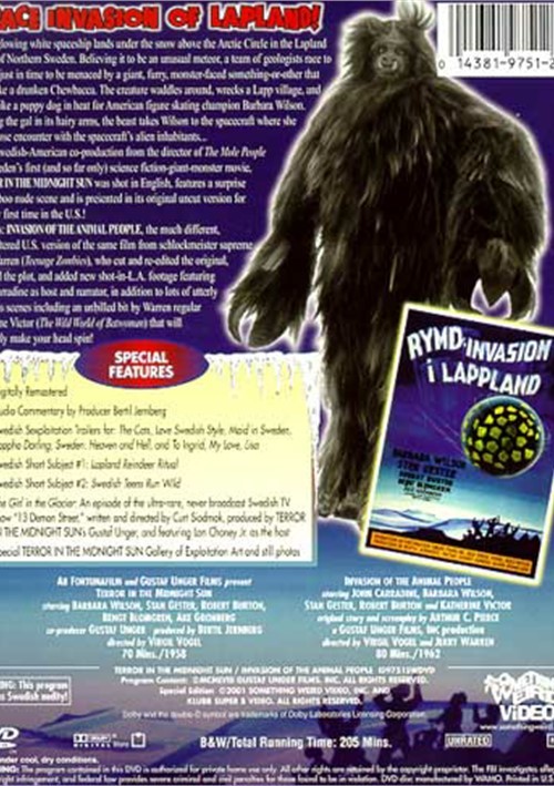 Terror In The Midnight Sun / Invasion Of The Animal People (Double ...