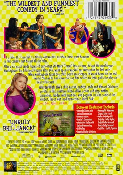 Monkeybone (DVD 2001) | DVD Empire