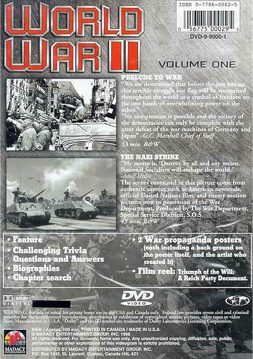 World War II: Prelude To War/ The Nazi Strike *DUPLICATE* (DVD) | DVD Empire