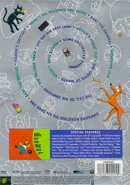 Simpsons, The: The Complete First Season (DVD 1989) | DVD Empire